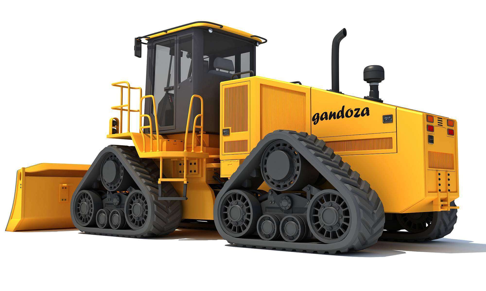 High Speed Dozer - 3D Model by 3D Horse
