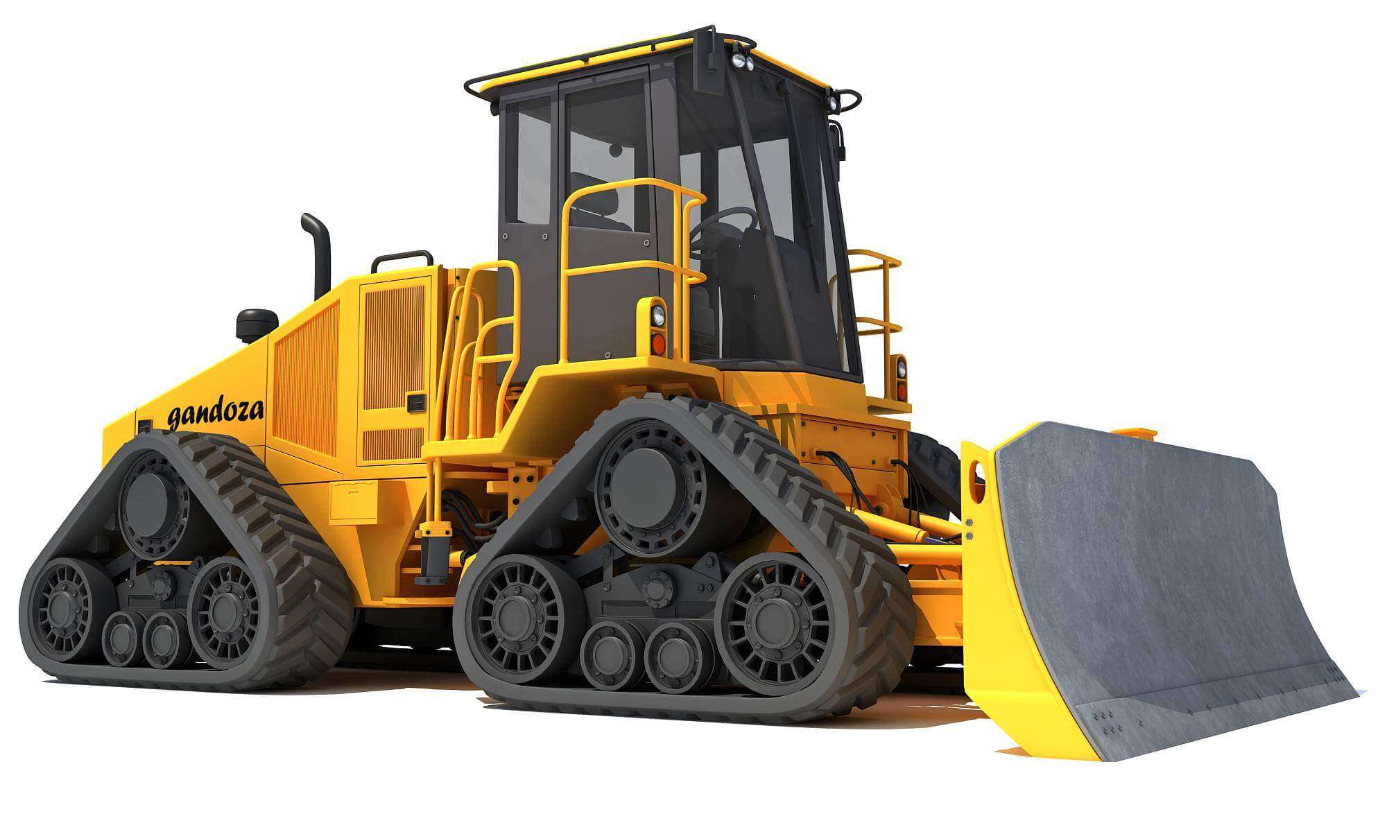 High Speed Dozer - 3D Model by 3D Horse