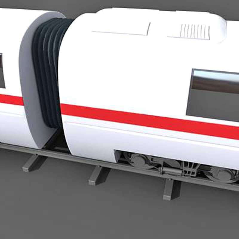 High Speed Train Set - 3D Model by 3D Horse