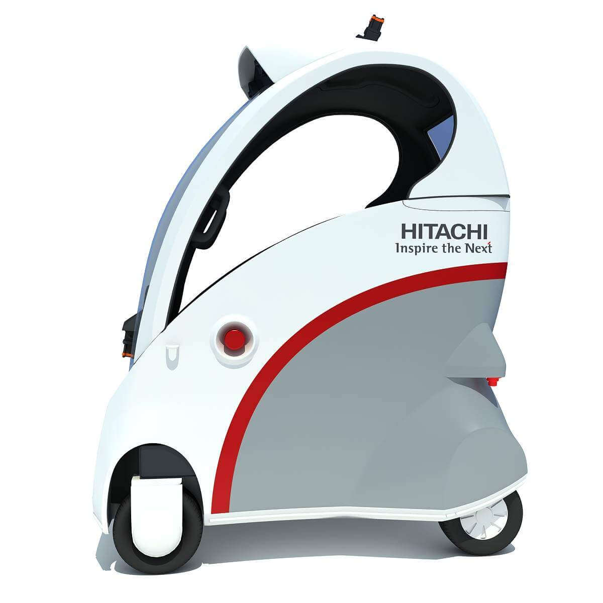 Hitachi Ropits Robot Car - 3D Model by 3D Horse