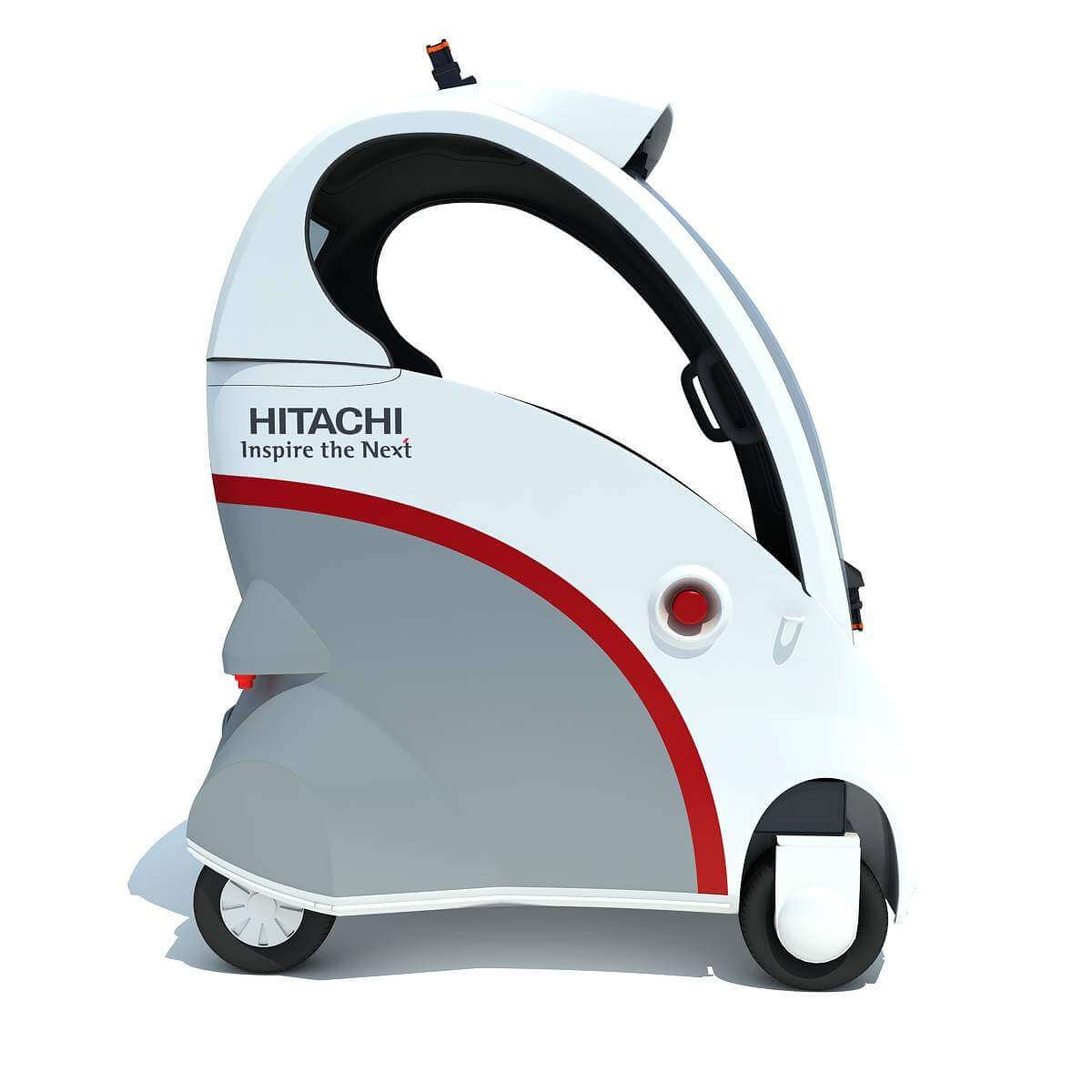 Hitachi Ropits Robot Car - 3D Model by 3D Horse