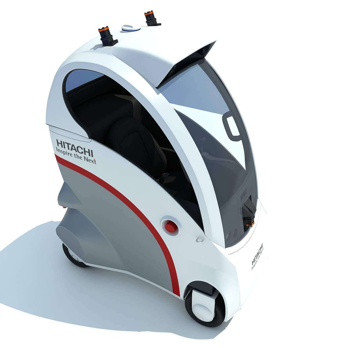 Hitachi Ropits Robot Car - 3D Model by 3D Horse