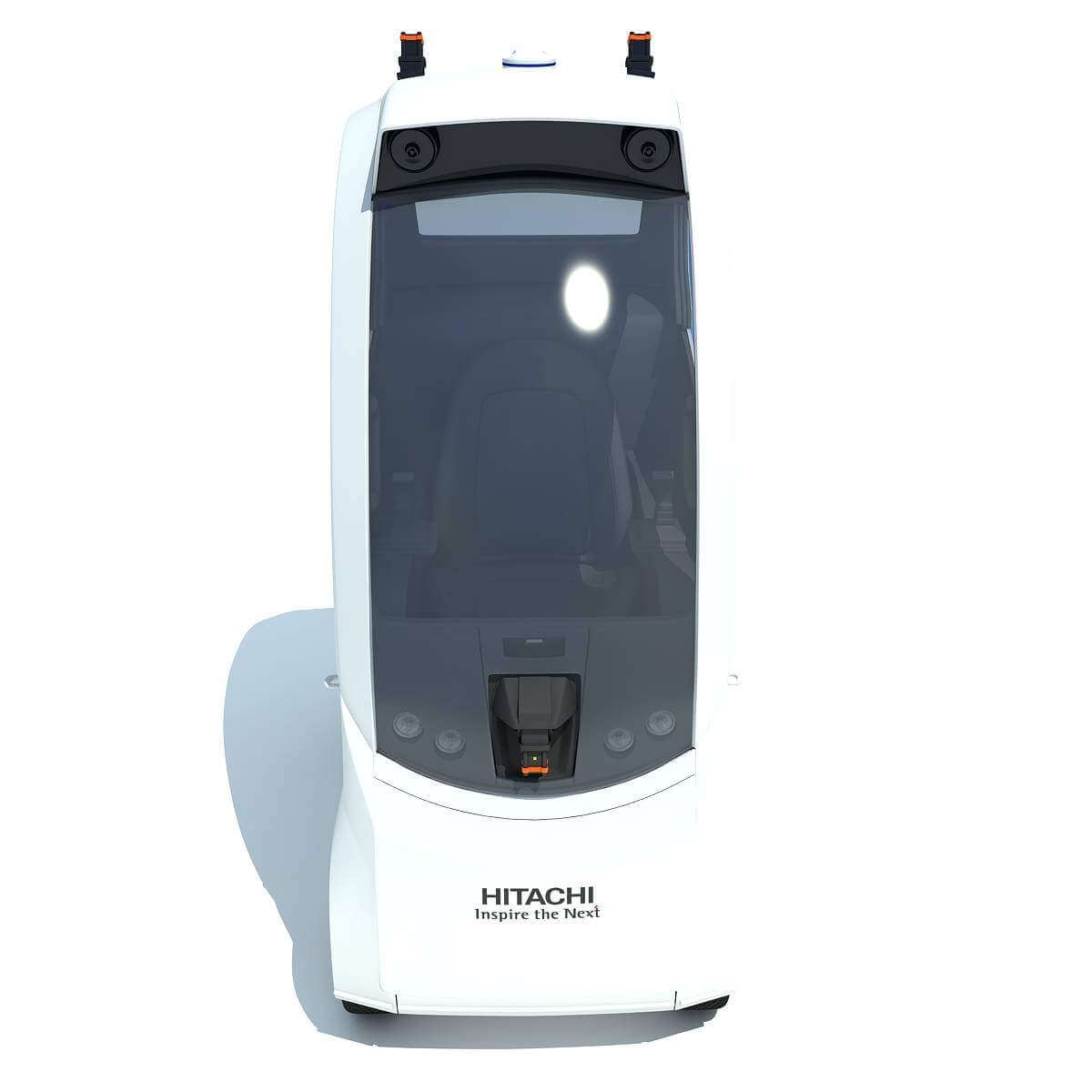 Hitachi Ropits Robot Car - 3D Model by 3D Horse