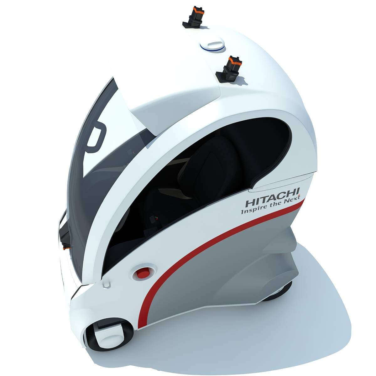 Hitachi Ropits Robot Car - 3D Model by 3D Horse