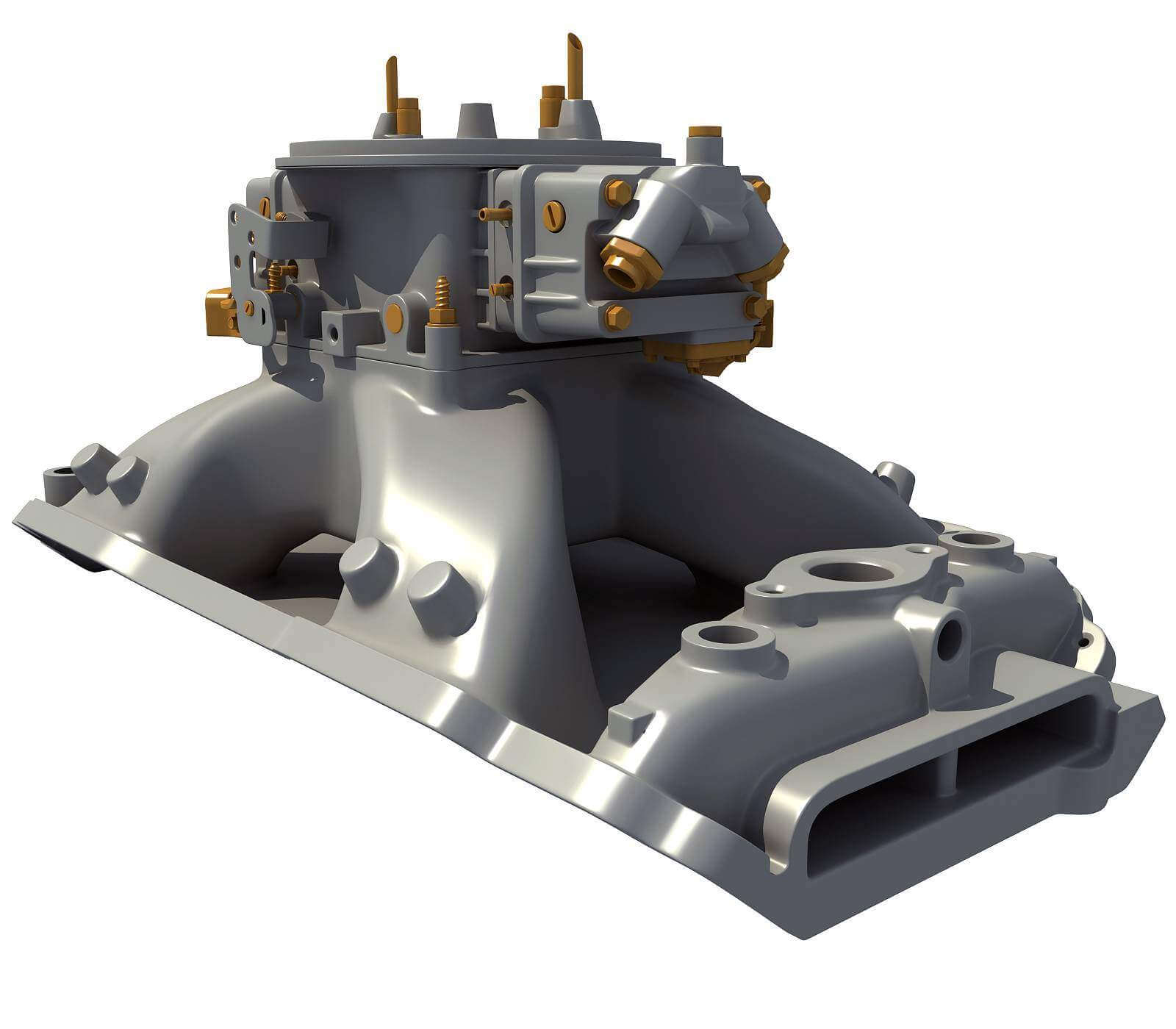 Holley Carburetor - 3D Model by 3D Horse