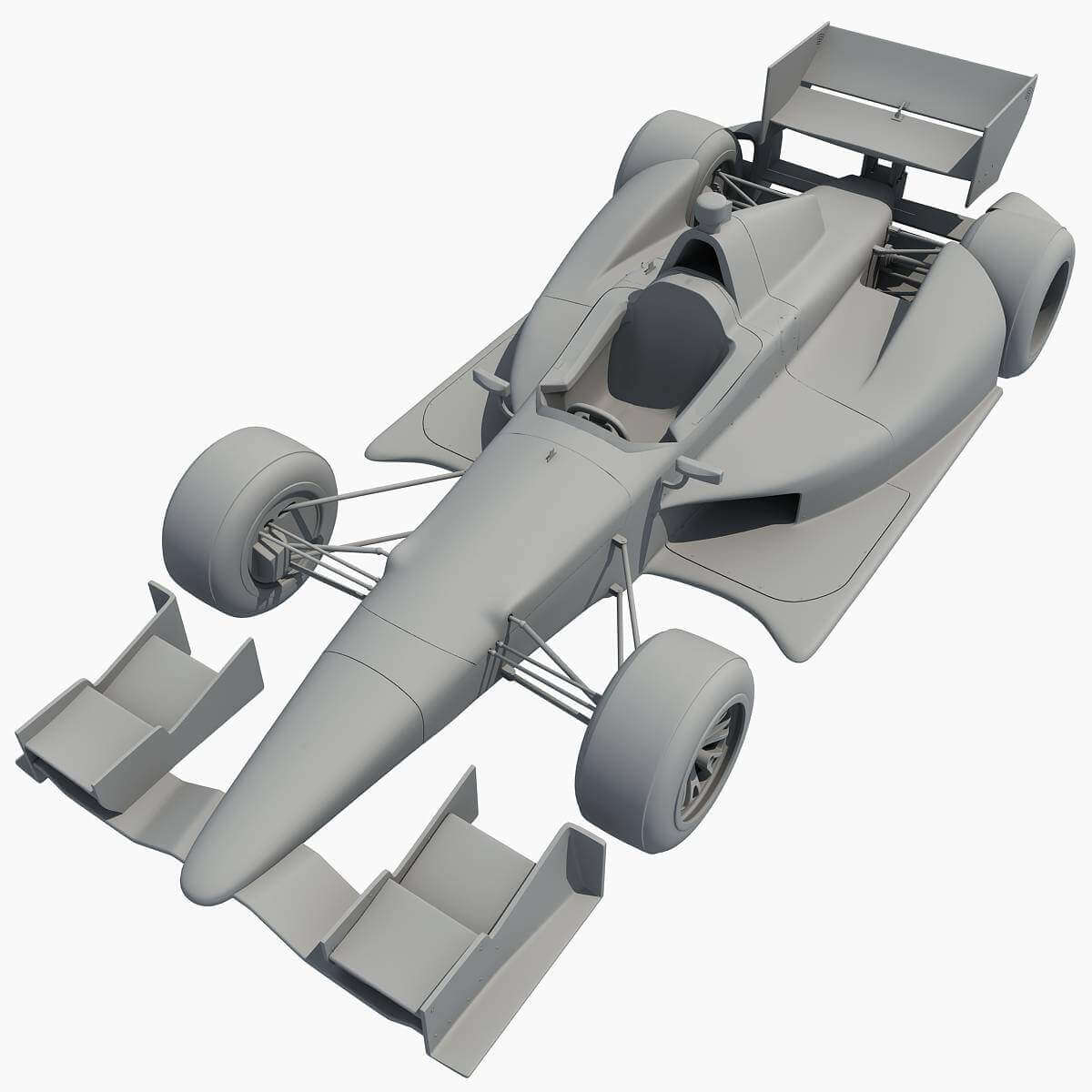 Indycar IZOD Race Car - 3D Model by 3D Horse