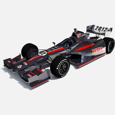 Indycar IZOD Race Car - 3D Model by 3D Horse