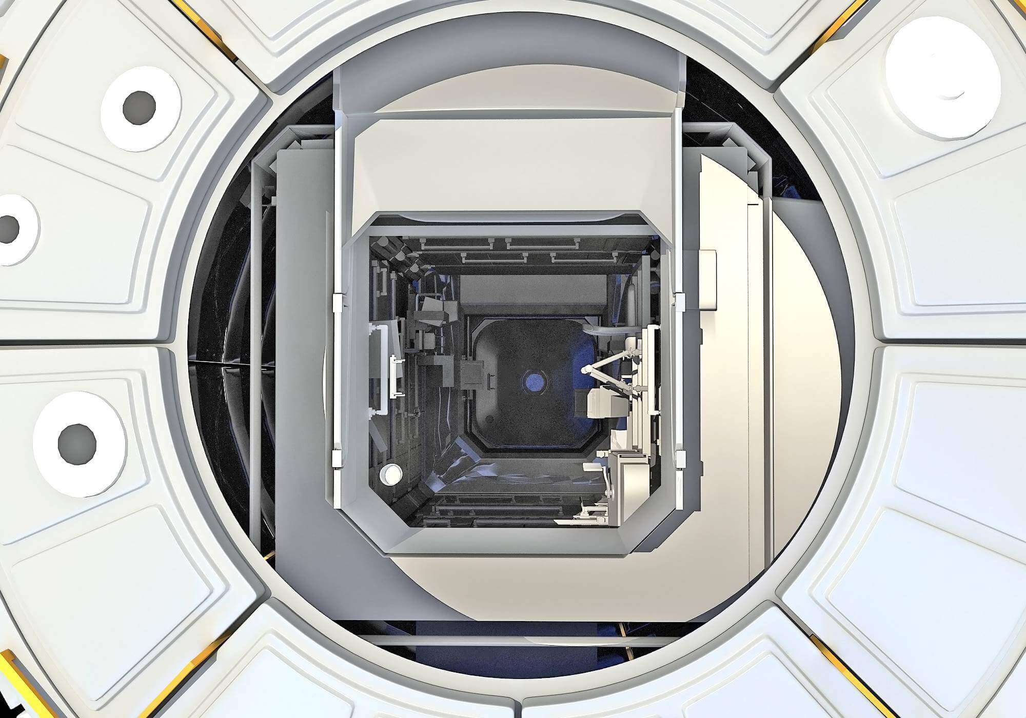 ISS International Space Station Module Destiny - 3D Model by 3D Horse