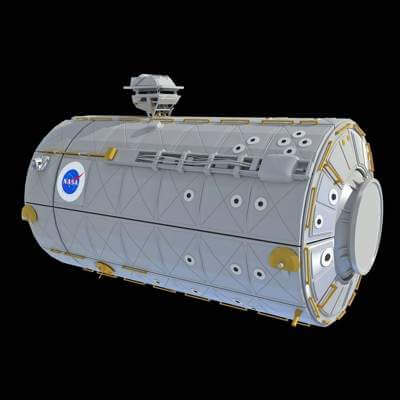 ISS International Space Station Module Destiny - 3D Model by 3D Horse