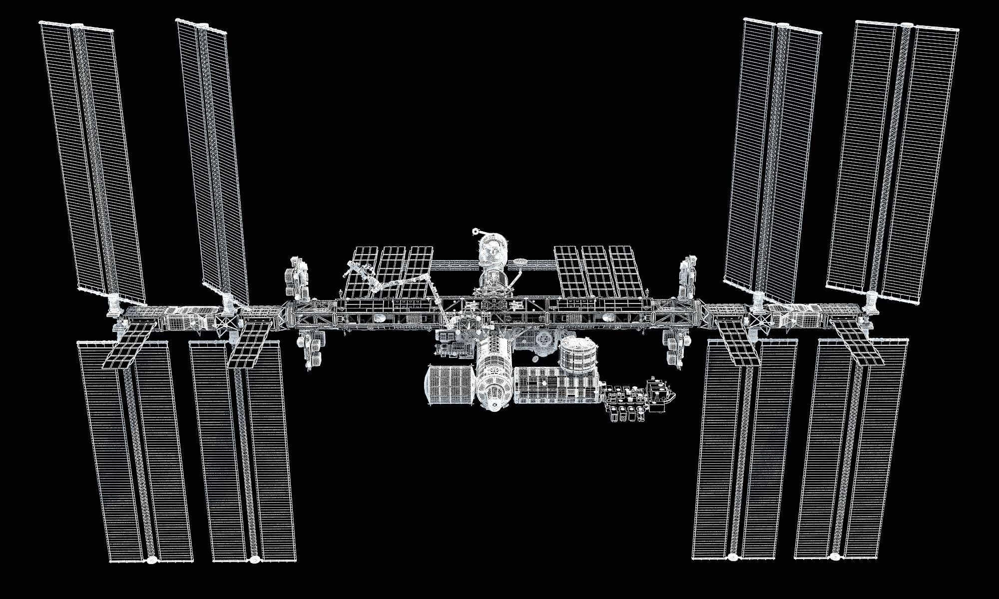 Mir Space Station Blueprint