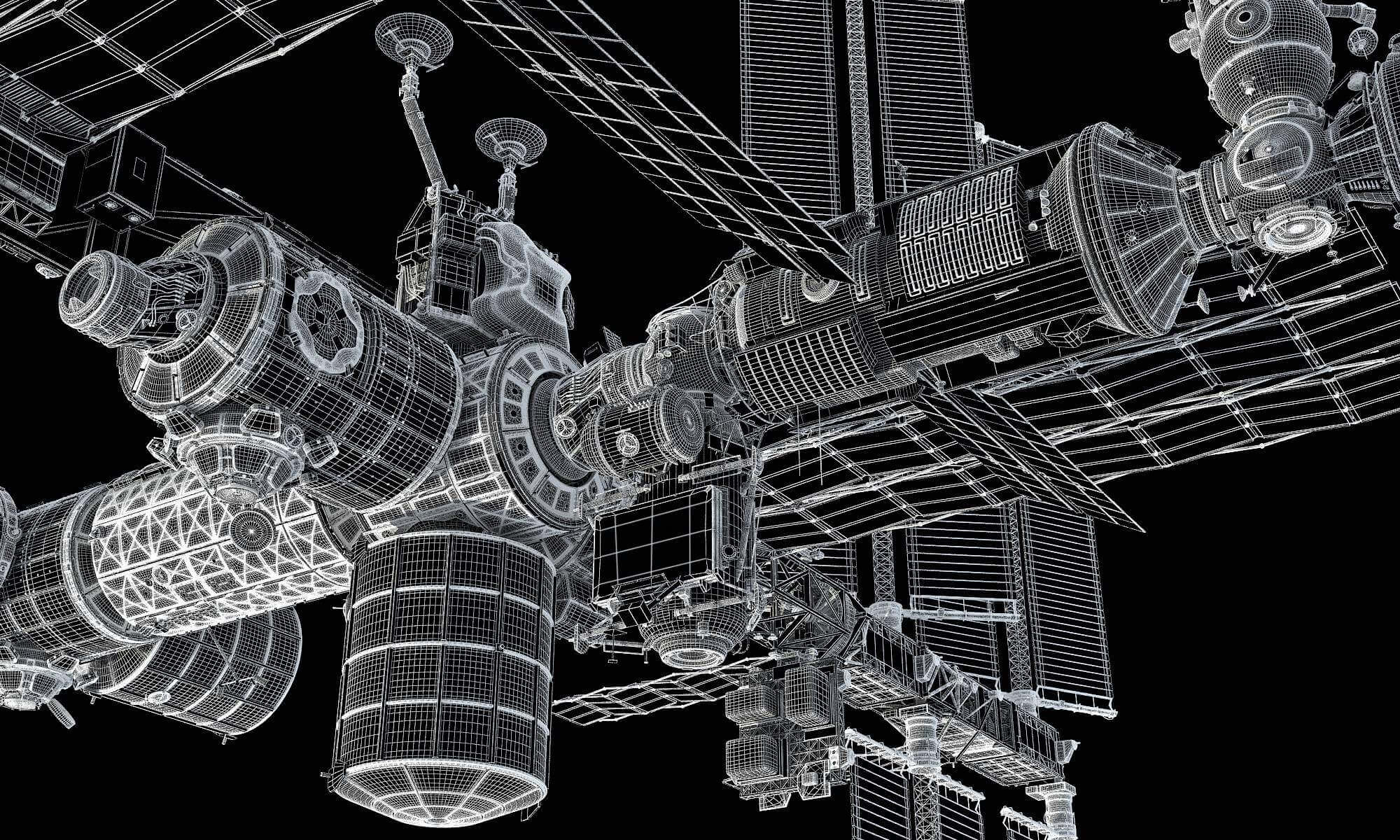 ISS International Space Station - 3D Model by 3D Horse