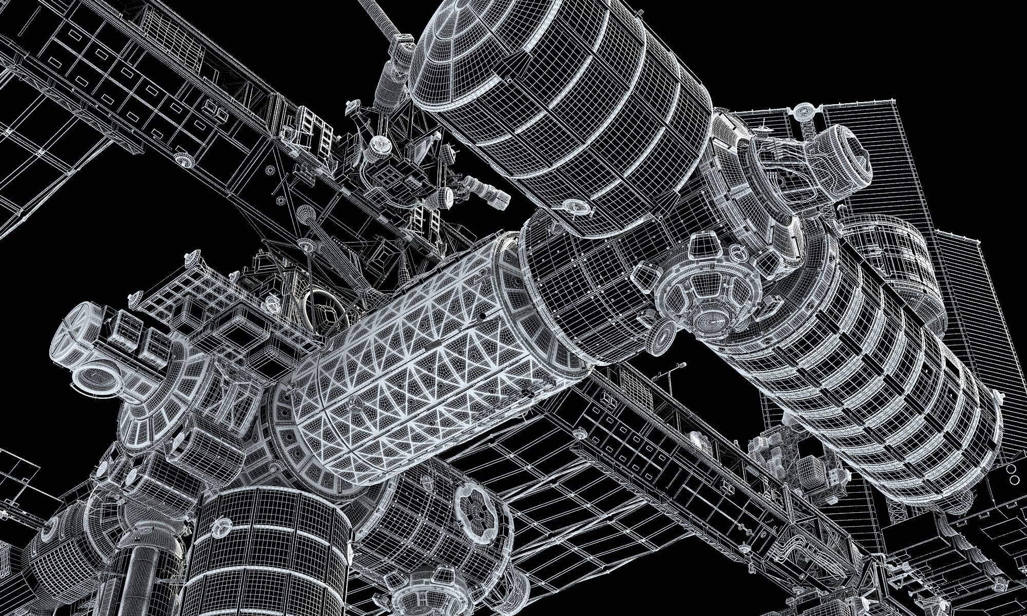ISS International Space Station - 3D Model by 3D Horse
