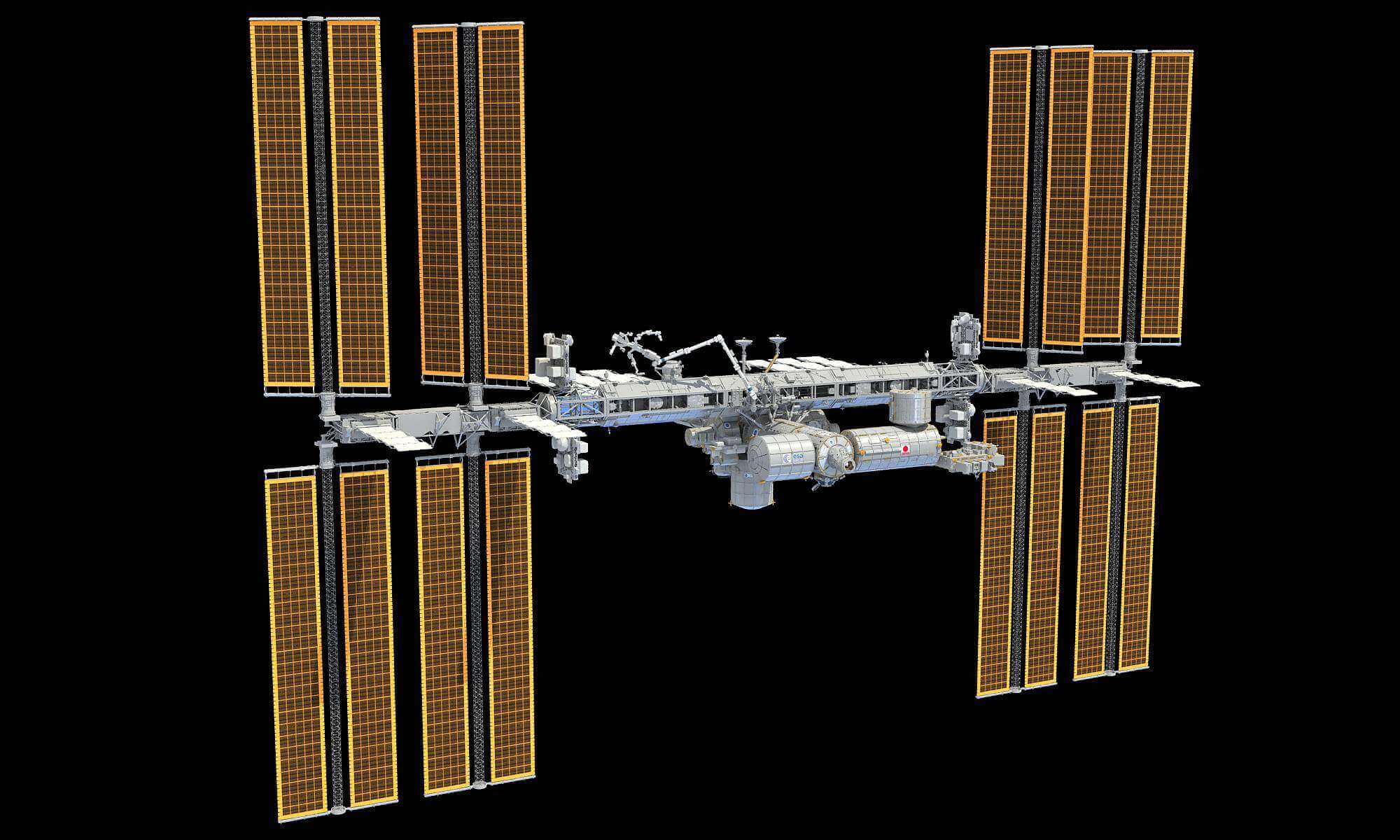 ISS International Space Station - 3D Model by 3D Horse