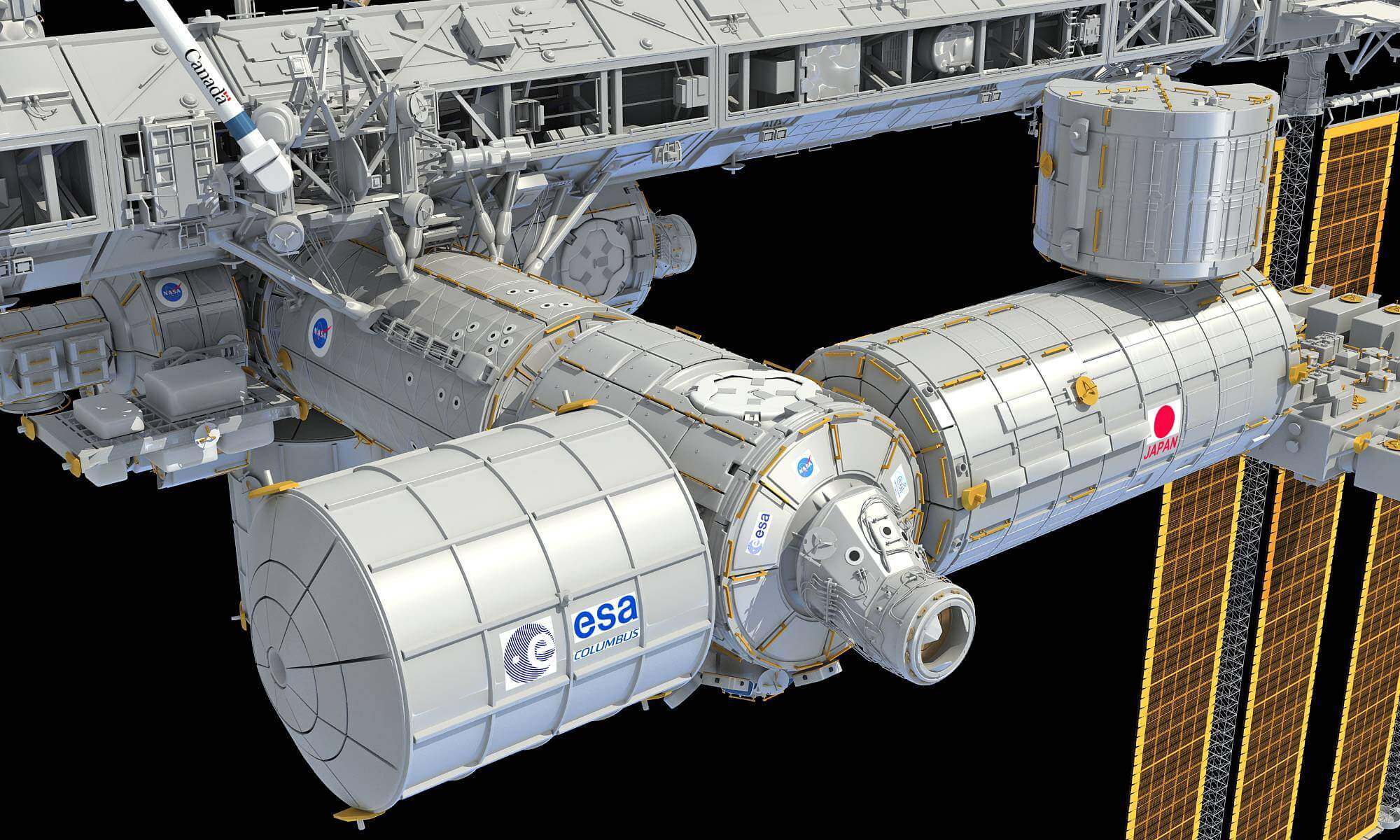 ISS International Space Station - 3D Model by 3D Horse