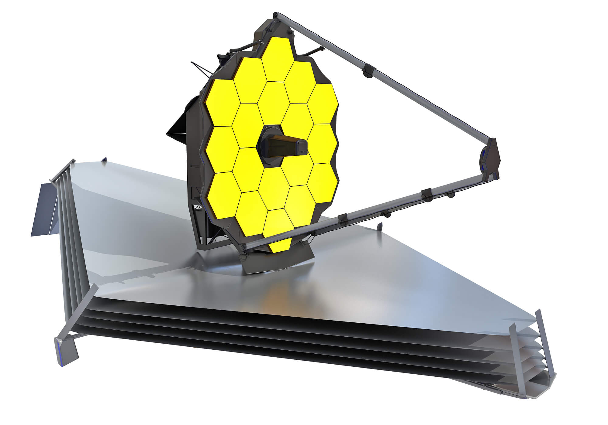 James Webb Space Telescope - 3D Model by 3D Horse