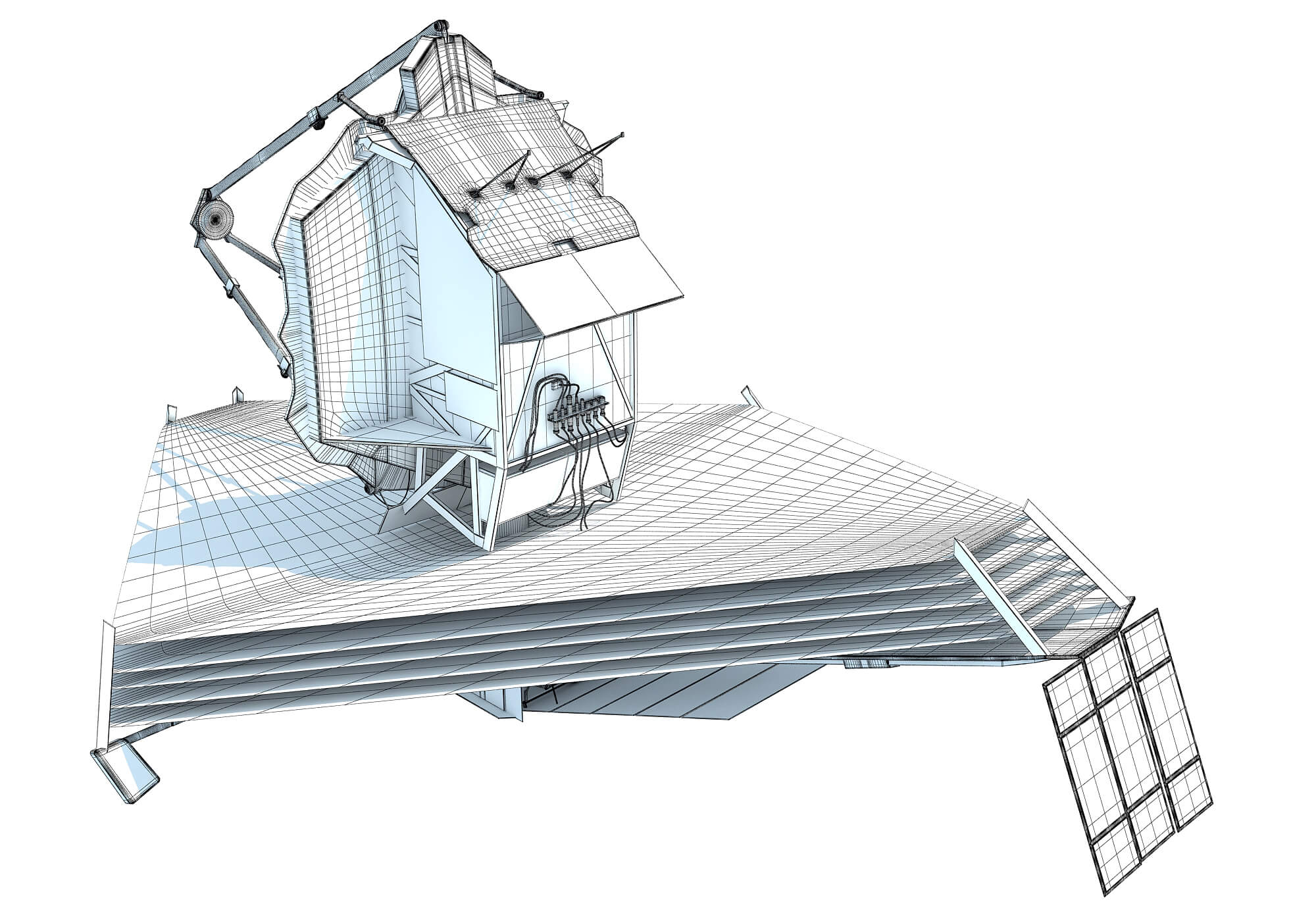 James Webb Space Telescope - 3D Model by 3D Horse