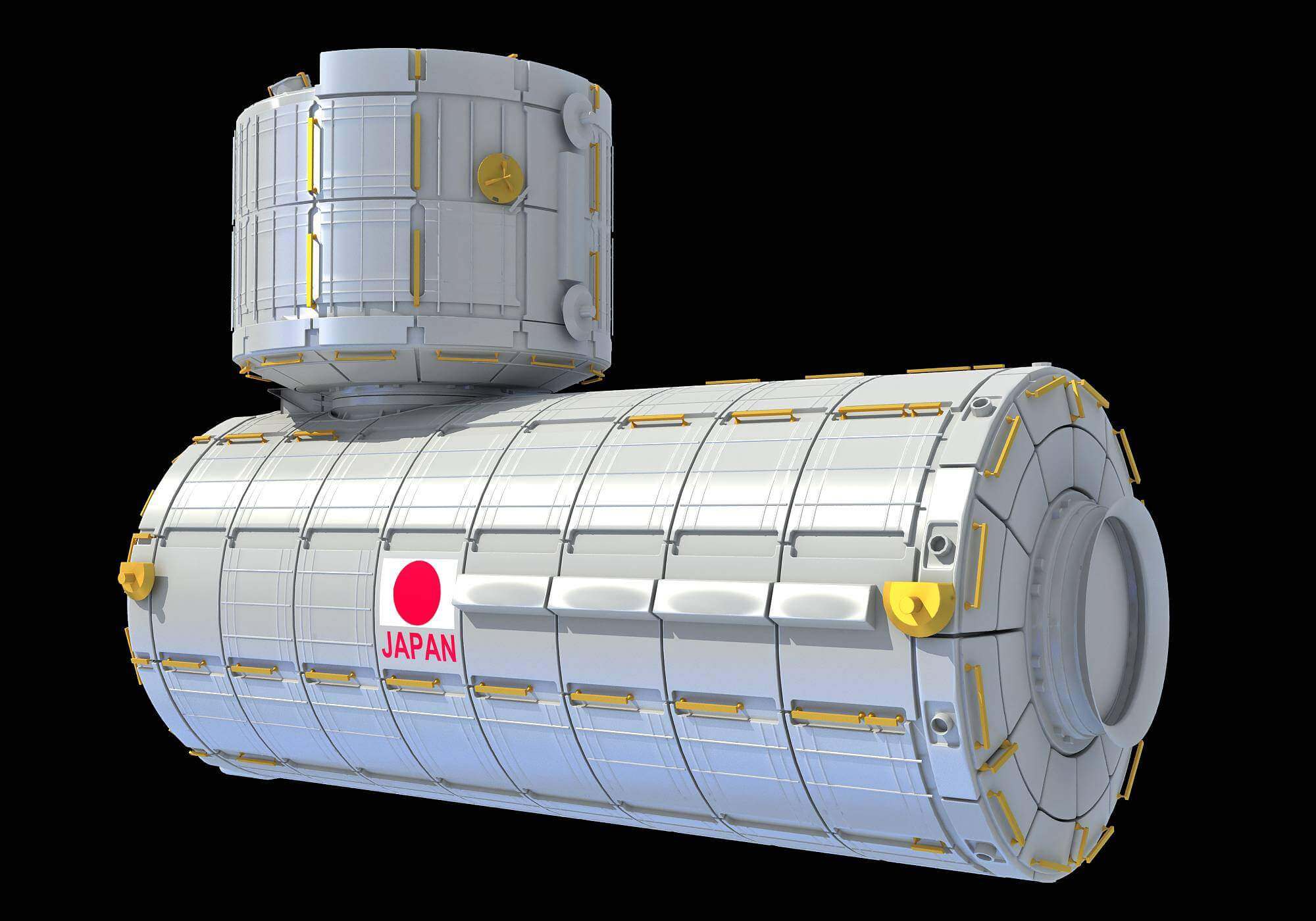 Japanese Experiment Module (JEM) Kibo - 3D Model by 3D Horse