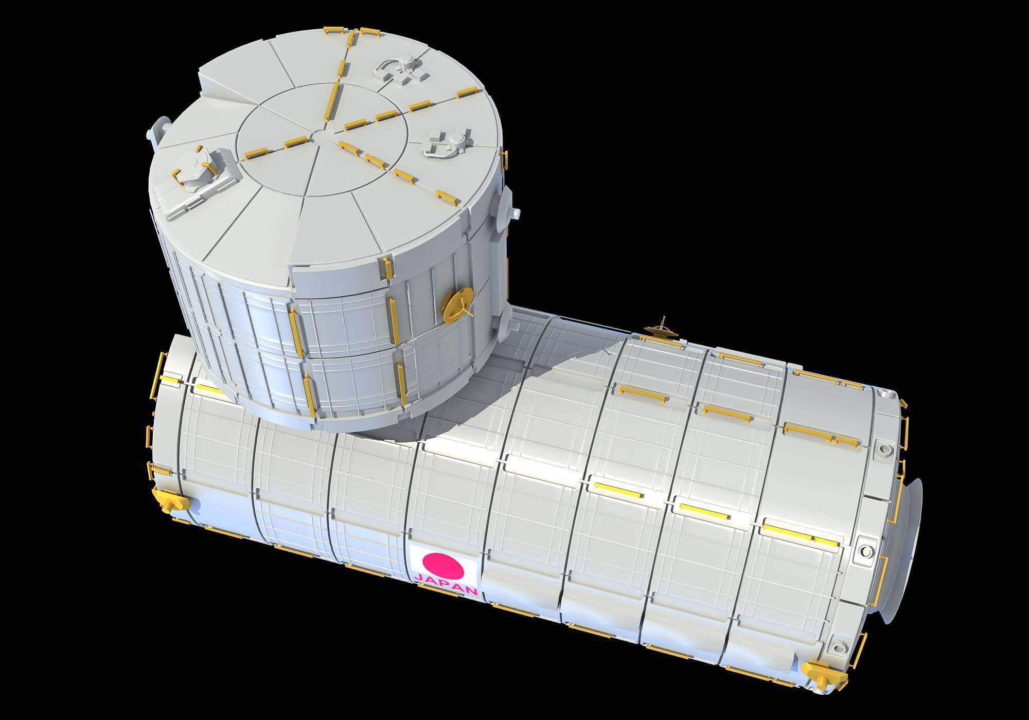 Japanese Experiment Module (JEM) Kibo - 3D Model by 3D Horse