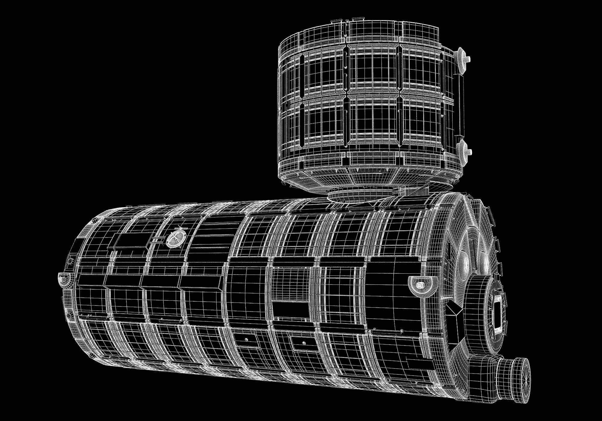 Japanese Experiment Module (JEM) Kibo - 3D Model by 3D Horse