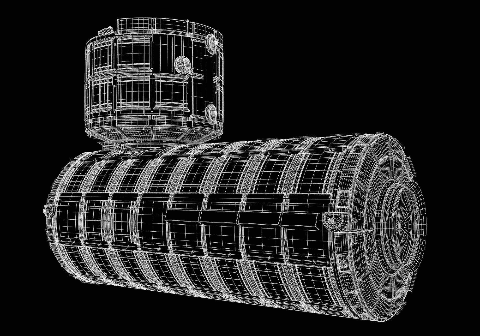 Japanese Experiment Module (JEM) Kibo - 3D Model by 3D Horse