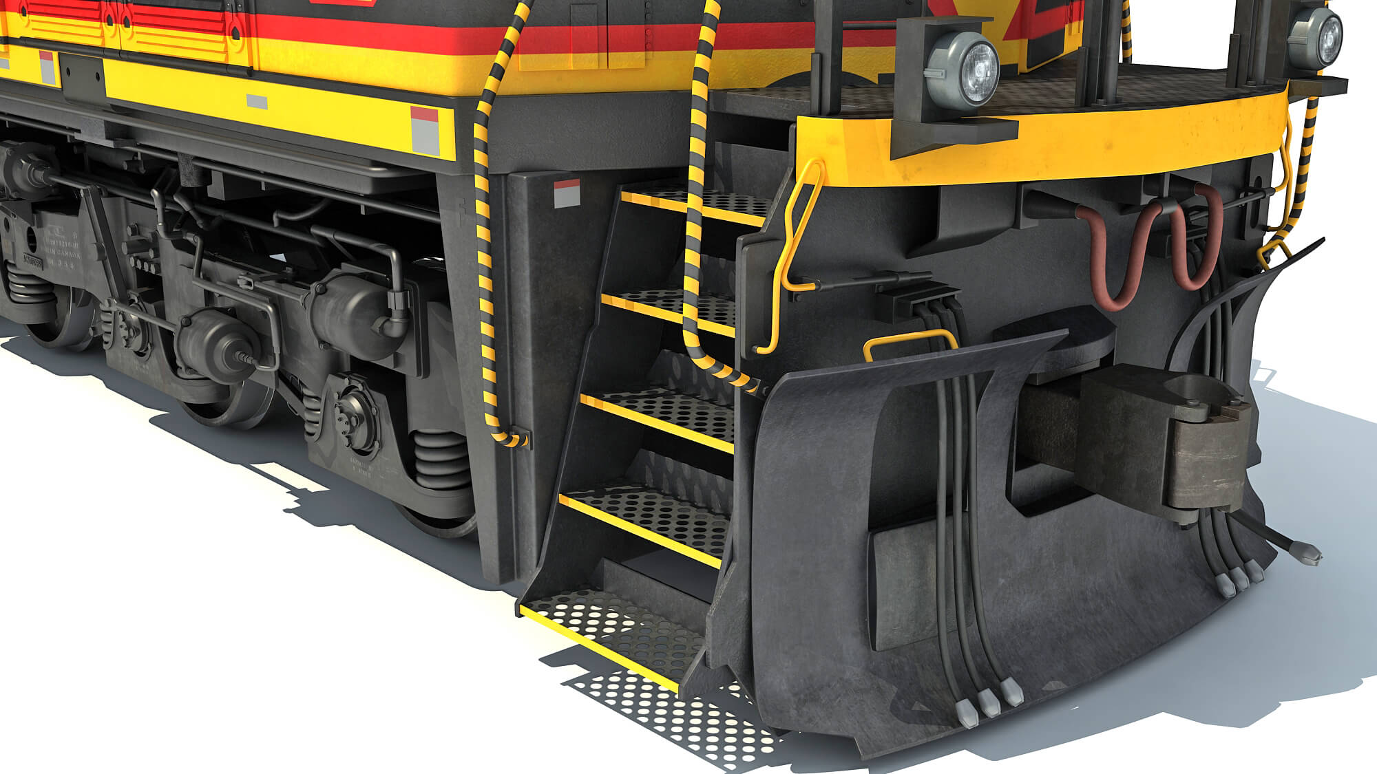 Kansas City Southern Locomotive - 3D Model by 3D Horse