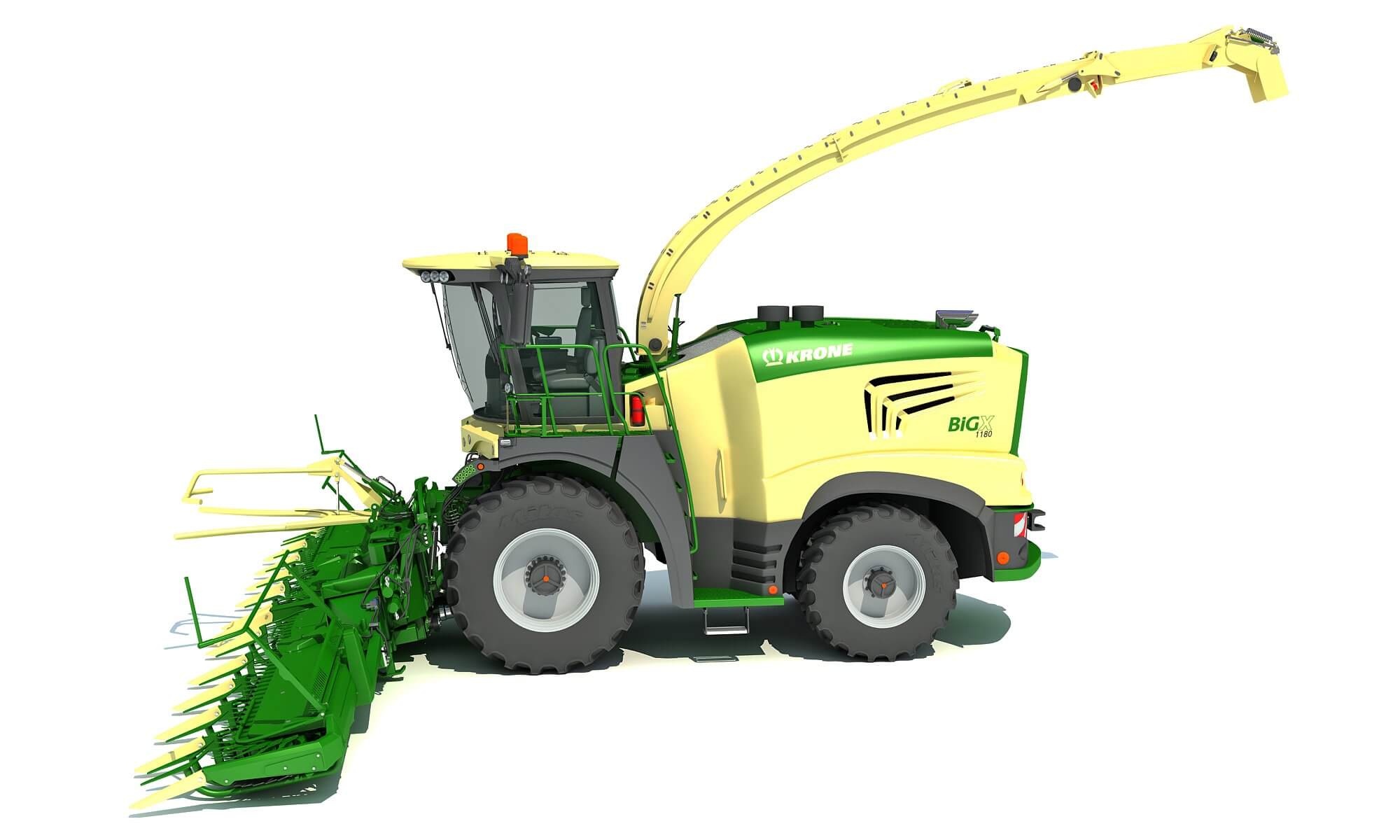 Krone Forage Harvester - 3D Model by 3D Horse