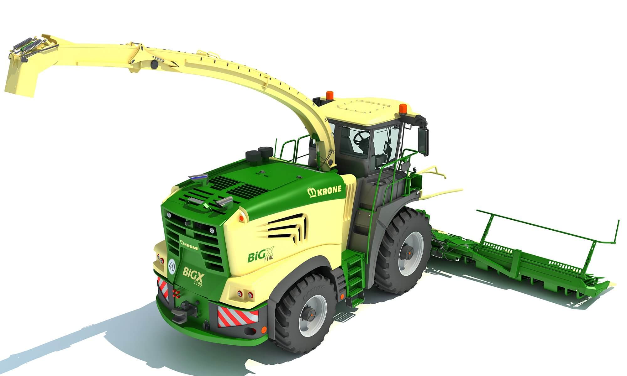 Krone Forage Harvester - 3D Model by 3D Horse