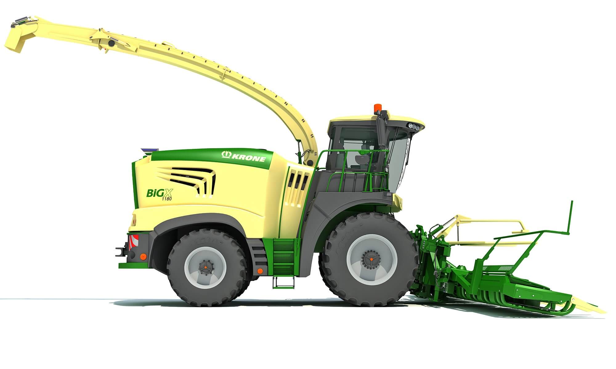 Krone Forage Harvester - 3D Model by 3D Horse