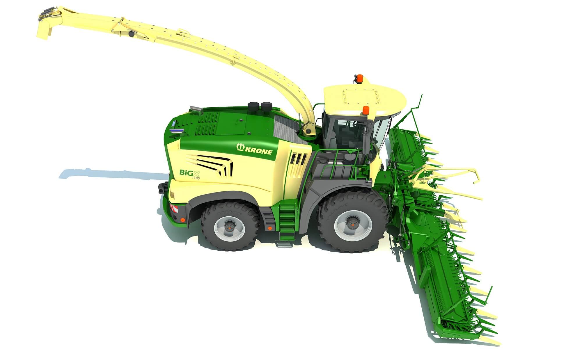 Krone Forage Harvester - 3D Model by 3D Horse