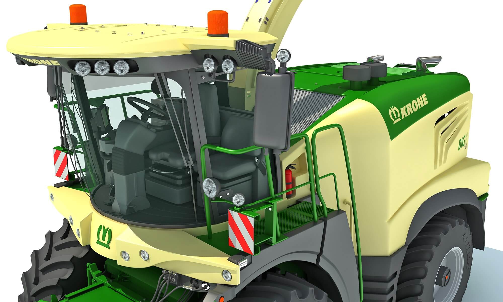 Krone Forage Harvester - 3D Model by 3D Horse