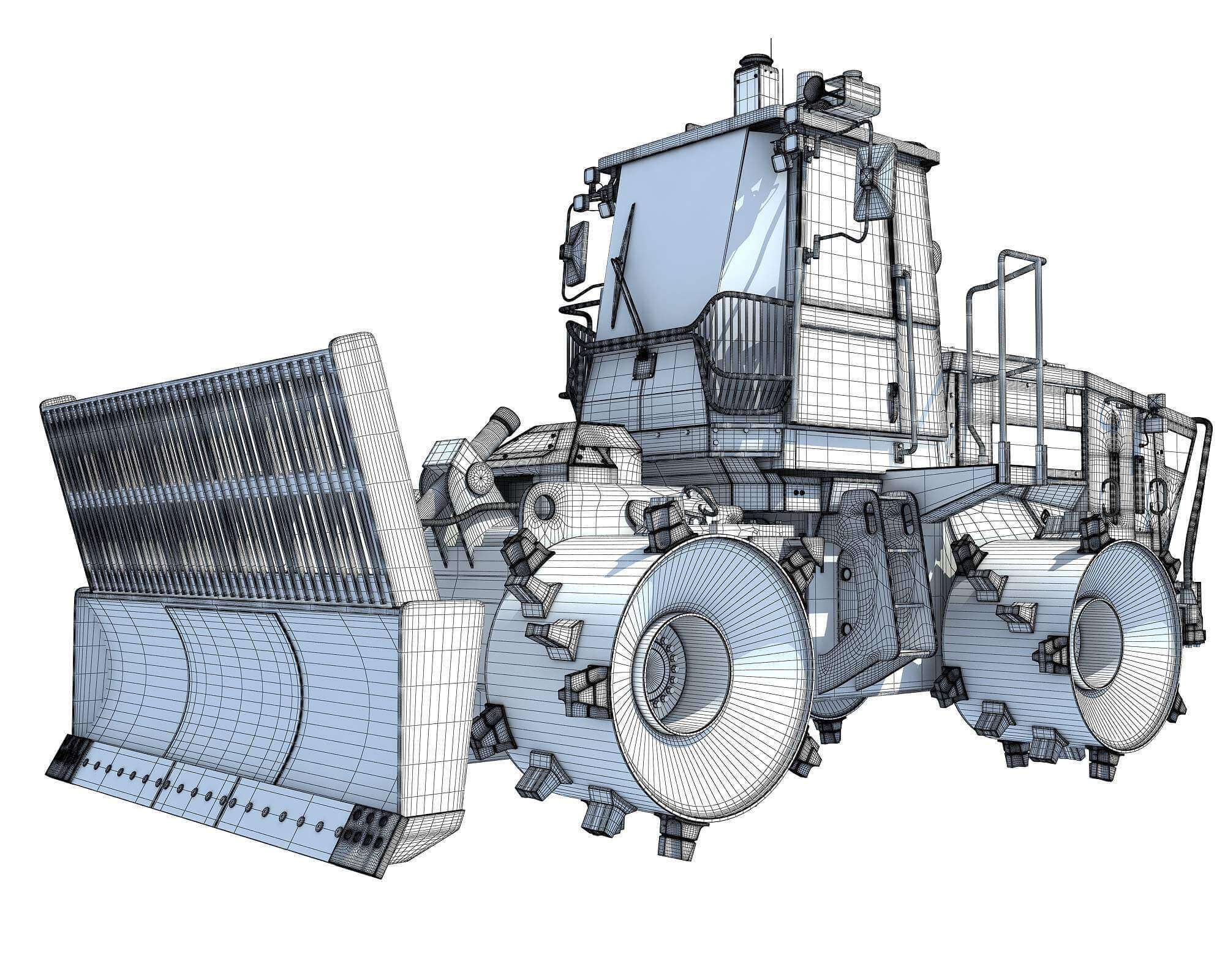 Landfill Compactor - 3D Model by 3D Horse