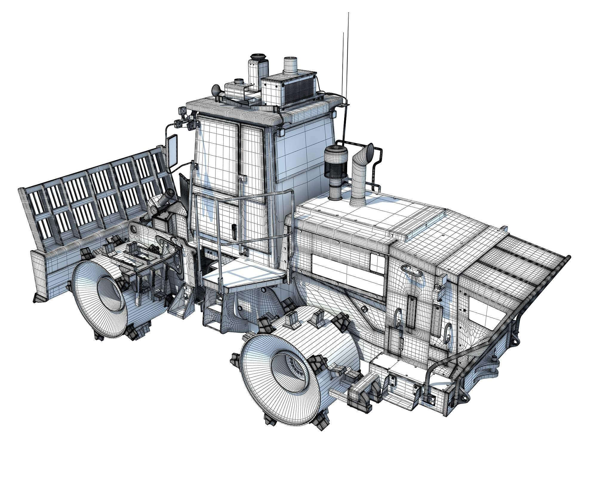 Landfill Compactor - 3D Model by 3D Horse