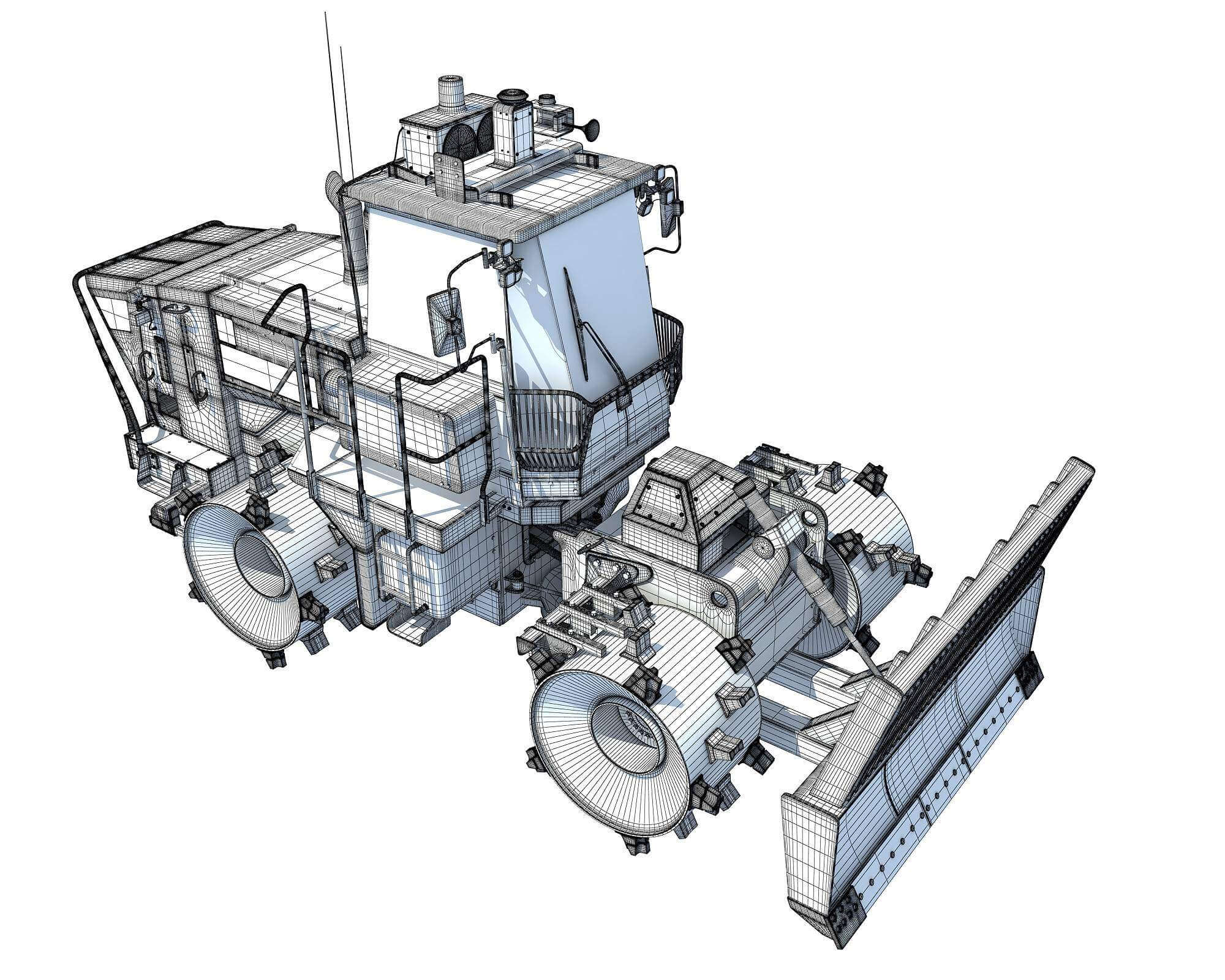 Landfill Compactor - 3D Model by 3D Horse