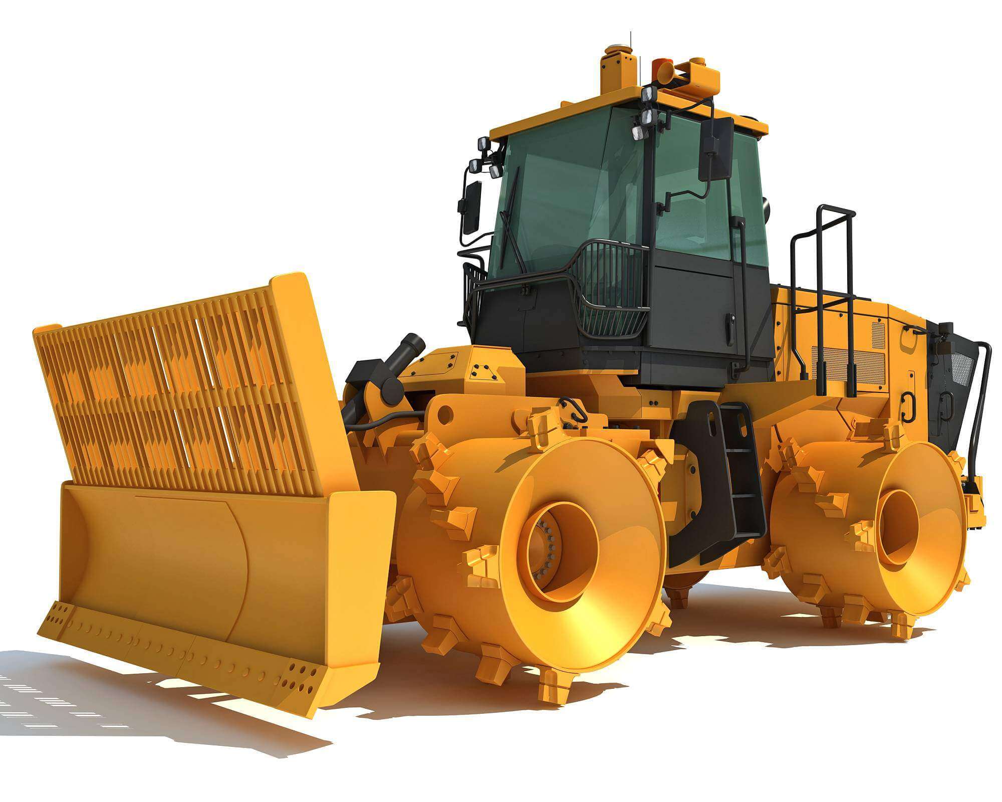 Landfill Compactor - 3D Model by 3D Horse