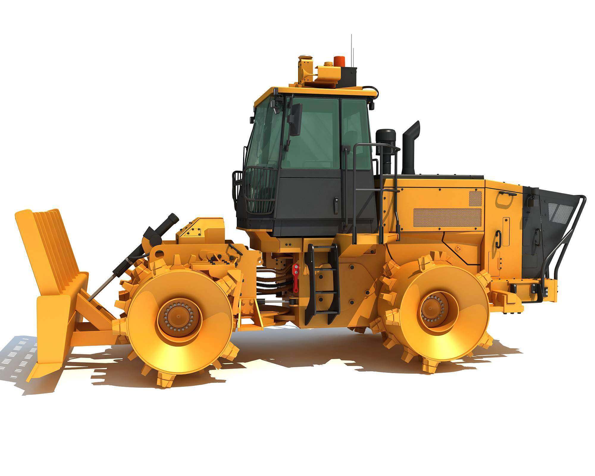 Landfill Compactor - 3D Model by 3D Horse