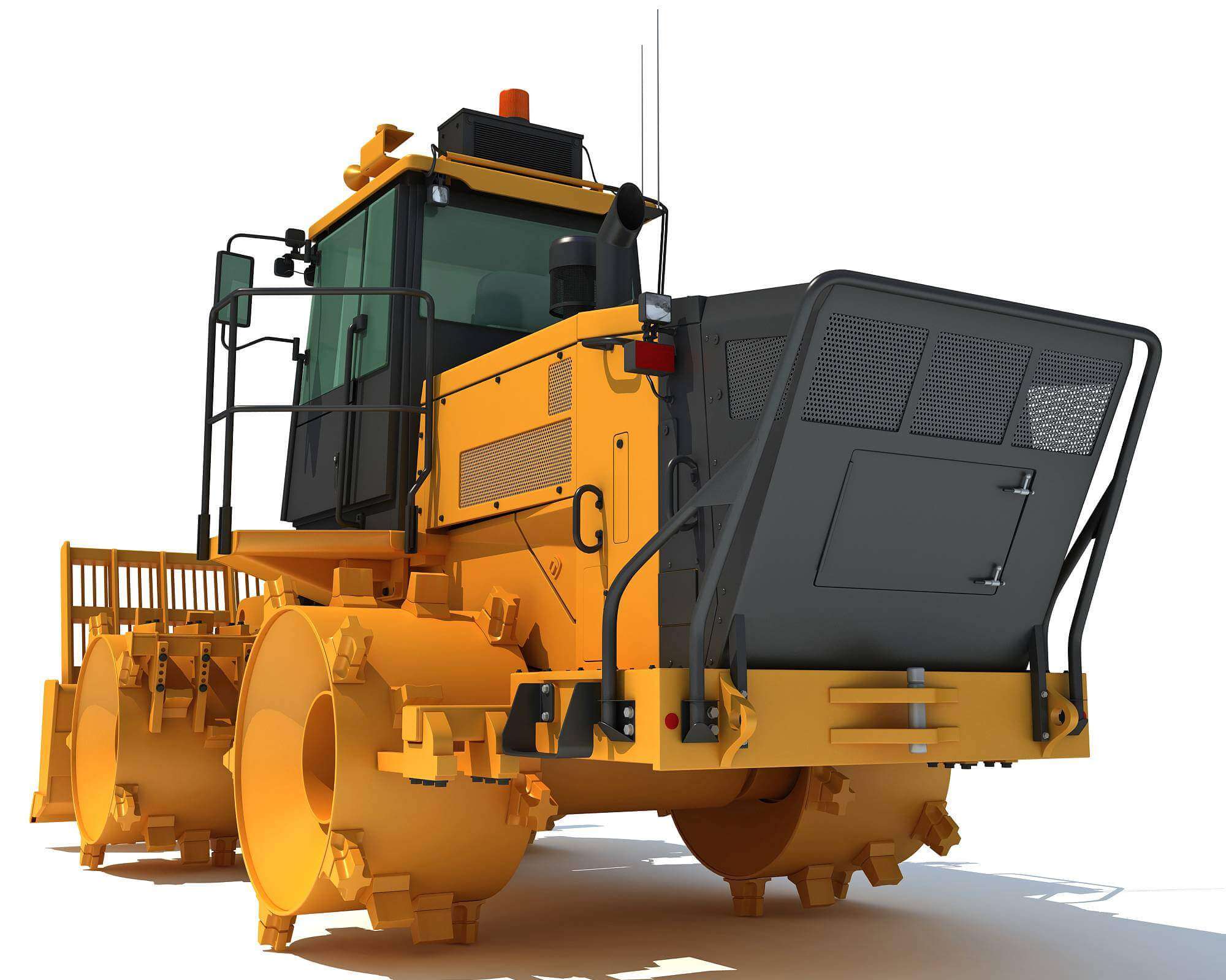 Landfill Compactor - 3D Model by 3D Horse