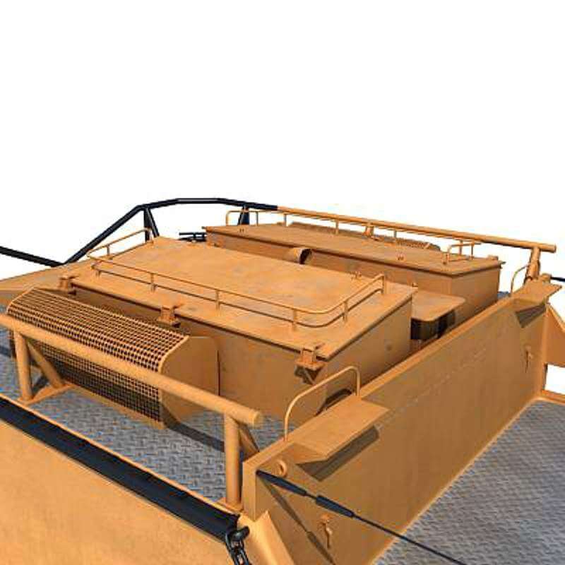 LARC-V Amphibious Vehicle 3D Model by 3D Horse