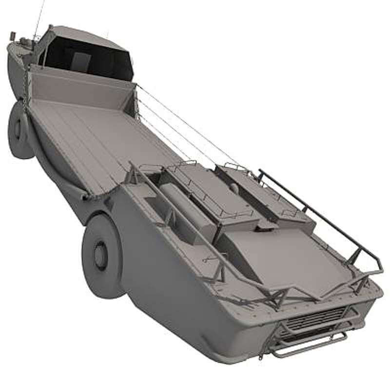 LARC-V Amphibious Vehicle 3D Model by 3D Horse