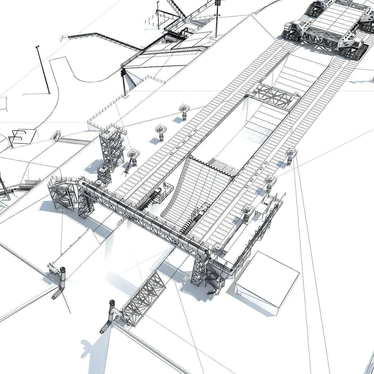 Launch Complex 39B Clean Pad - 3D Model by 3D Horse