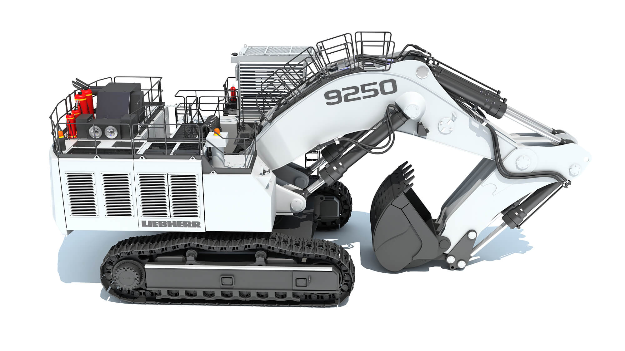 Liebherr Mining Excavator - 3D Model by 3D Horse