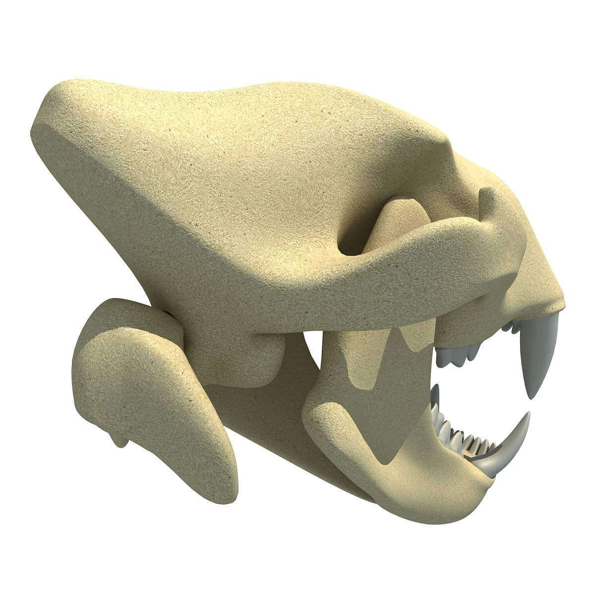 Lion Skull - 3D Model by 3D Horse