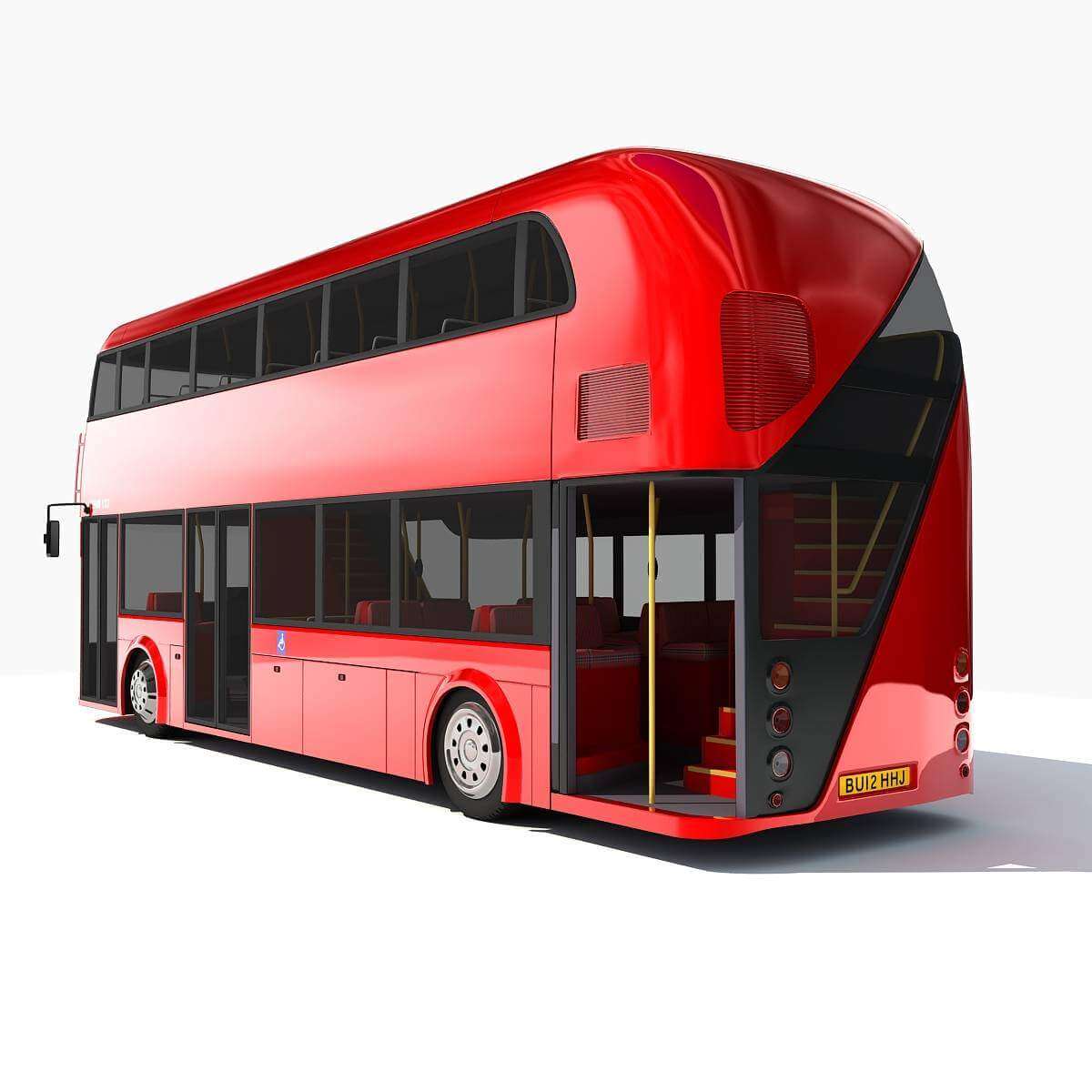 London Double Decker Bus - 3D Model by 3D Horse