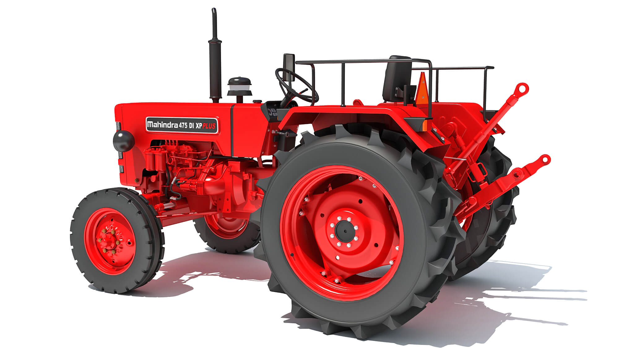 Mahindra Farm Tractor - 3D Model by 3D Horse