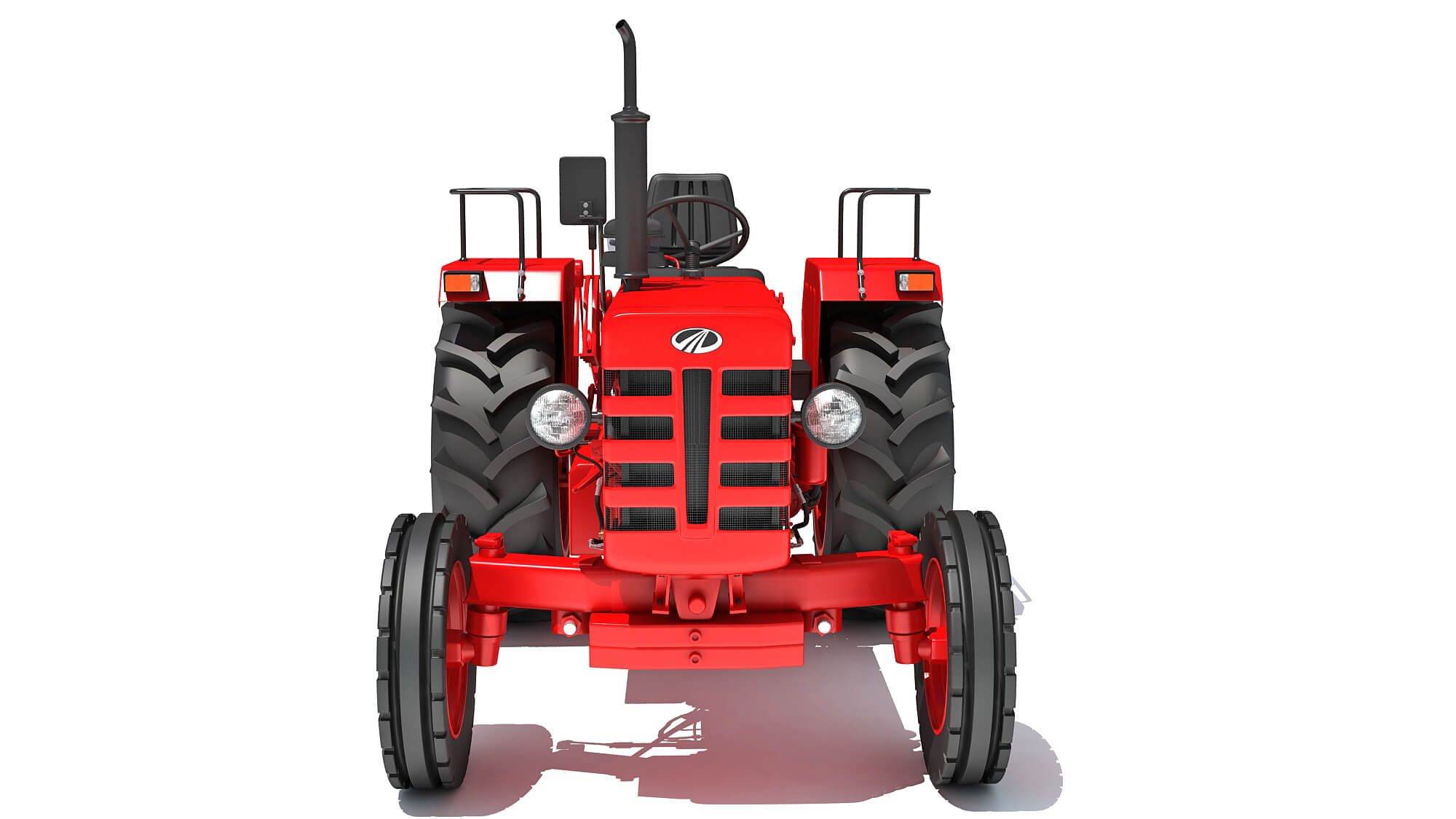 Mahindra Farm Tractor - 3D Model by 3D Horse