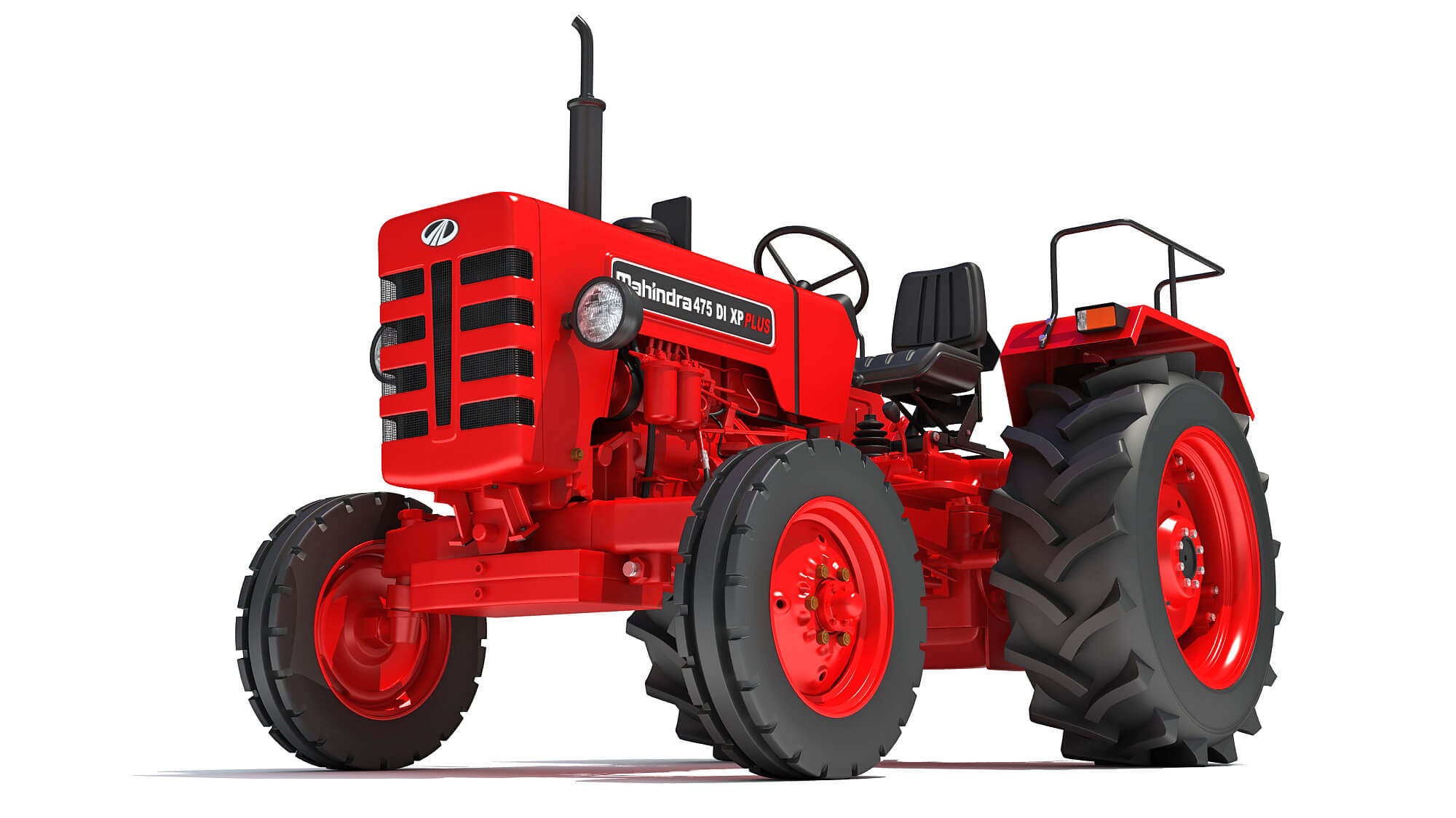 Mahindra Farm Tractor - 3D Model by 3D Horse