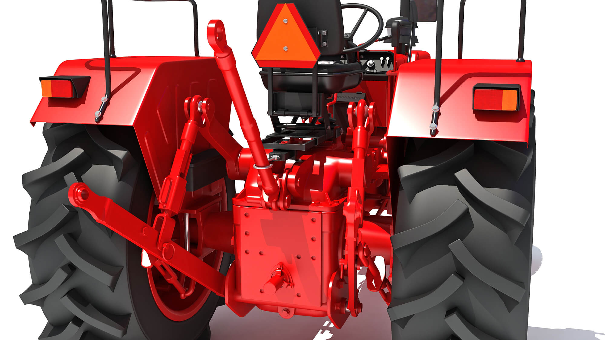 Mahindra Farm Tractor - 3D Model by 3D Horse