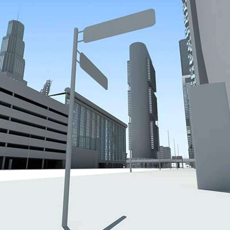 Main Street - 3D Model by 3D Horse