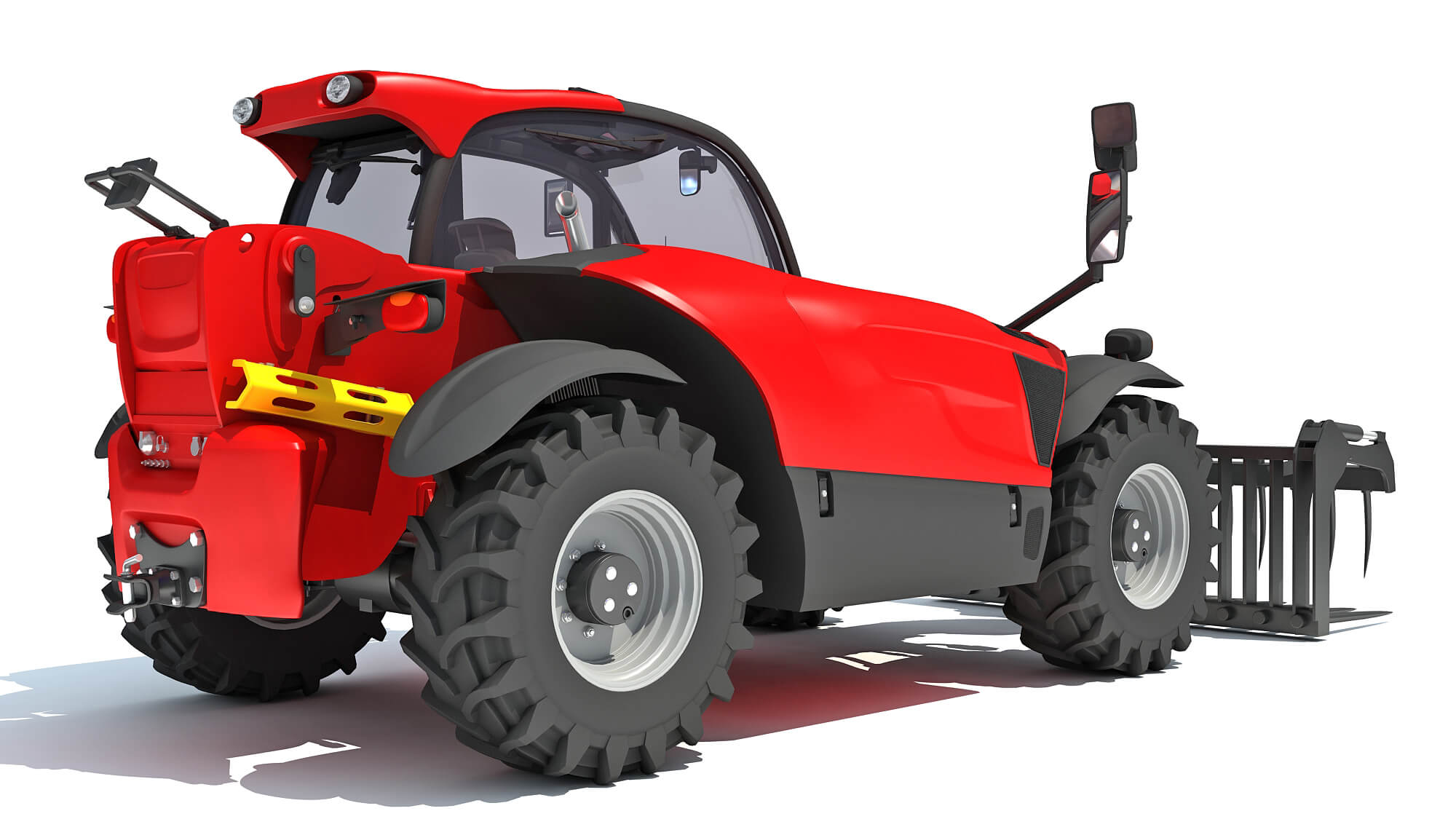 Manitou Telehandler - 3D Model by 3D Horse