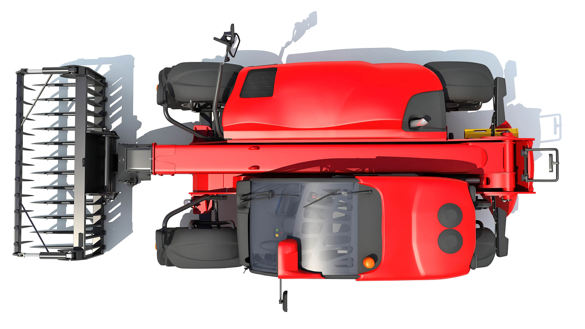 Manitou Telehandler - 3D Model by 3D Horse