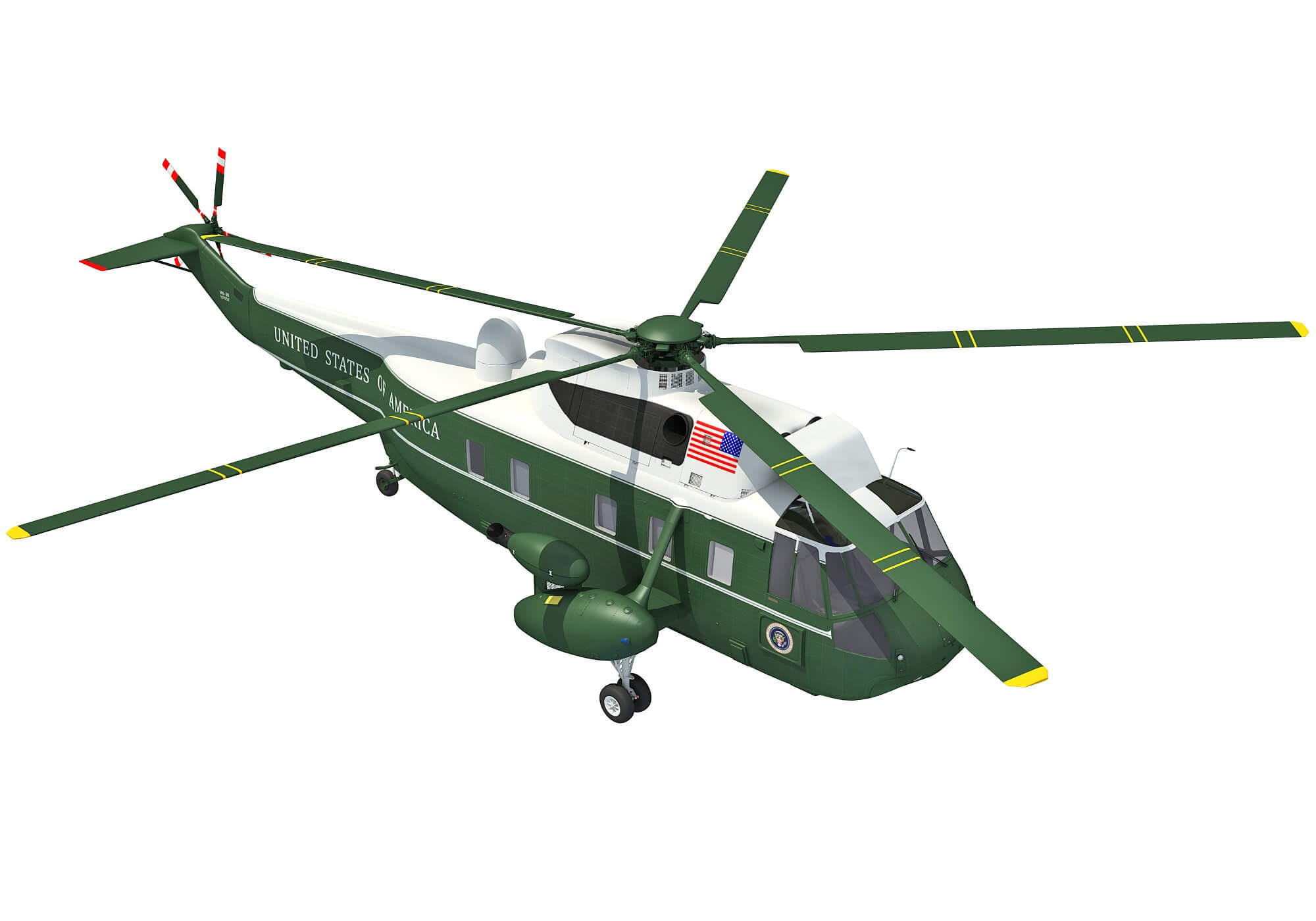 Marine One Helicopter Model